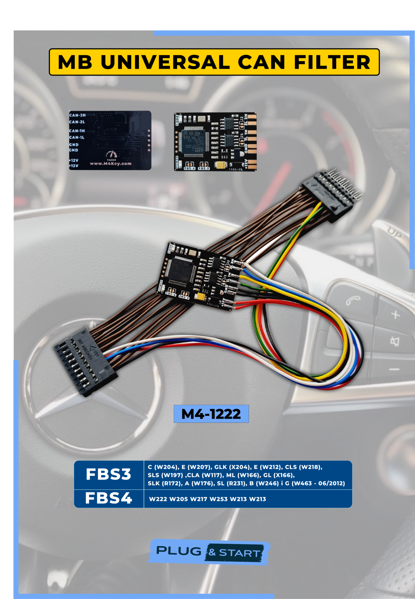 Universal CAN Filter for MB