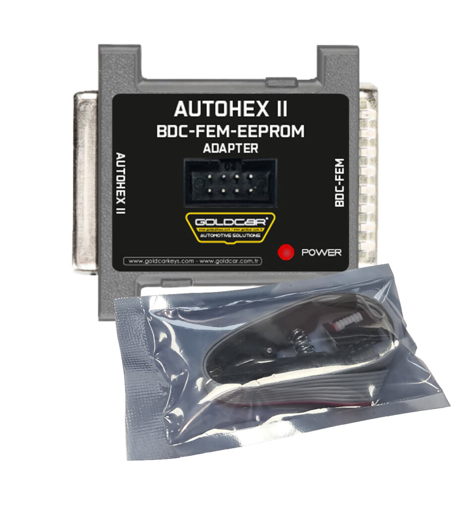 BDC-FEM-EEPROM Adapter for Autohex-II - Goldcar Electronic Tech