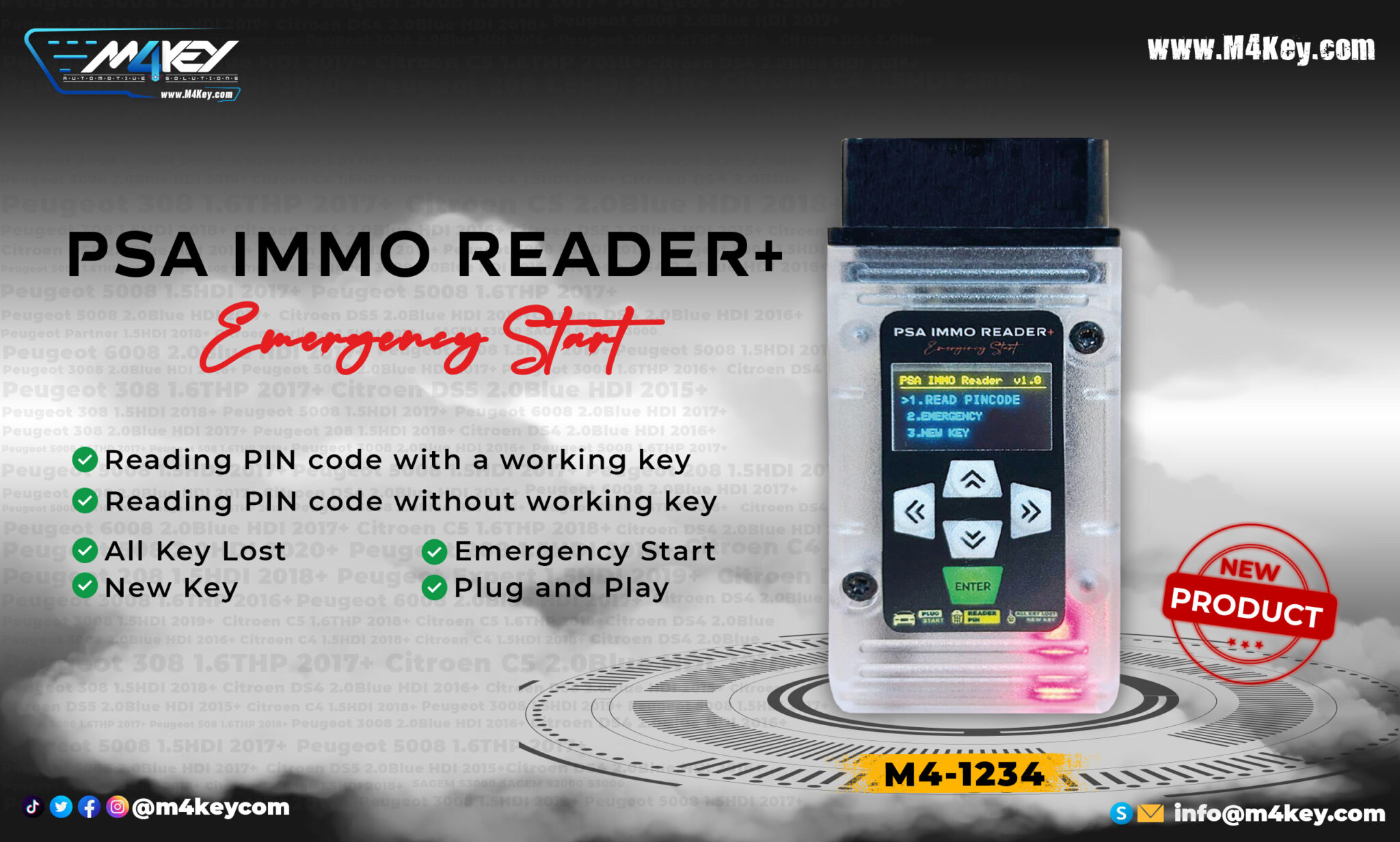 Citroën C-Elysée - PSA Immo Reader - Emergency Start - Goldcar ...